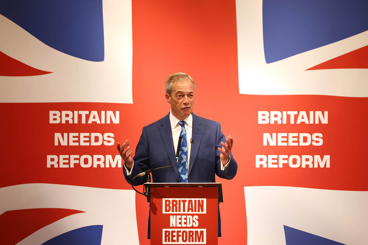 Nigel Farage Reforms the election
